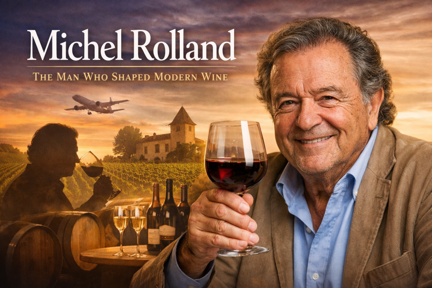Michel Rolland: arhitectul gustului modern în vin – Vinul din Cluj